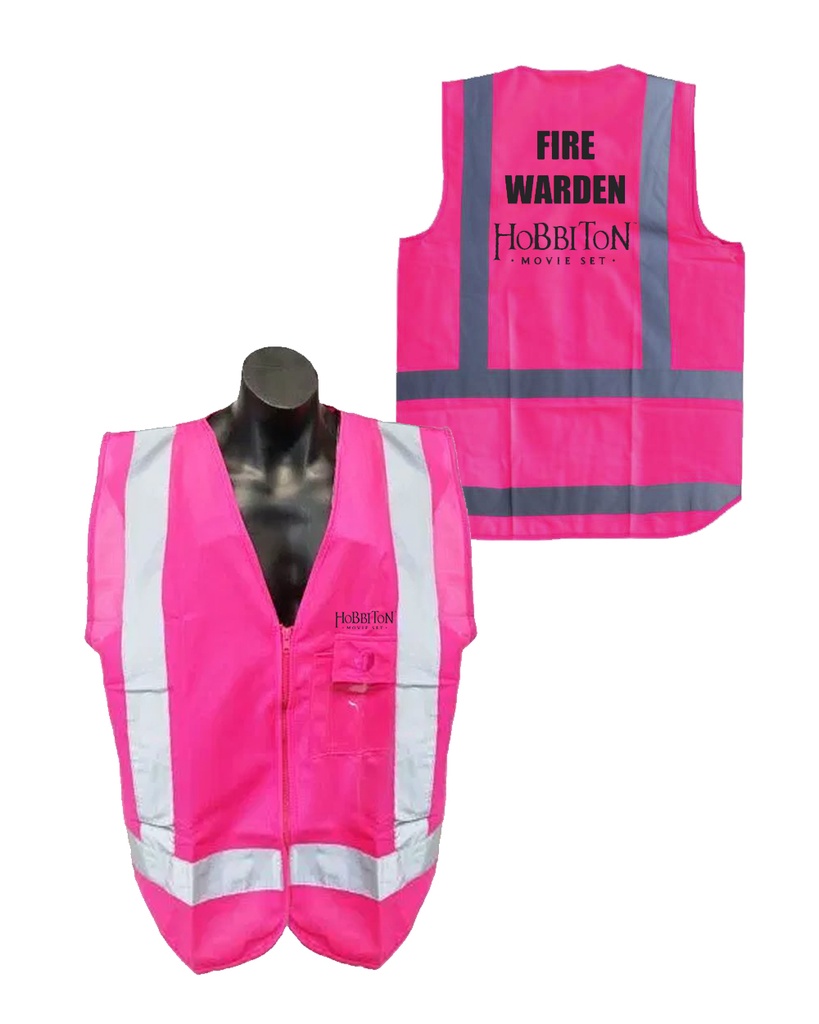 Hobbiton Hi Vis Vest- Pink | AMS Multi User